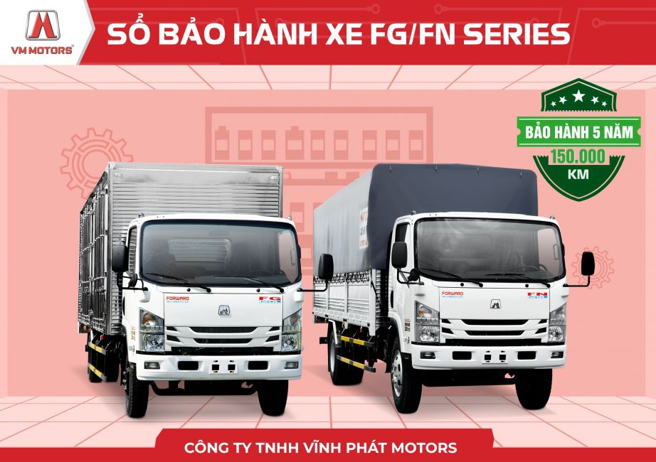 XE TẢI VM MOTORS TĂNG BẢO HÀNH 5 NĂM, KHÁCH HÀNG VẠN AN TÂM CHO SỰ ...